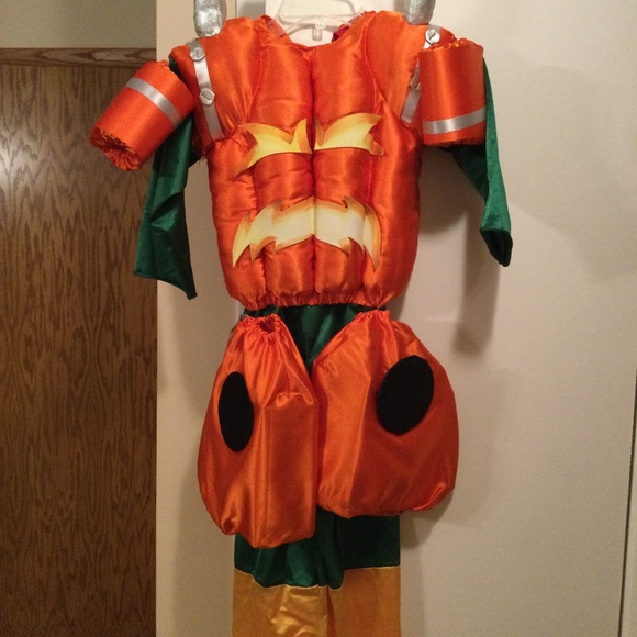 Costumes | Homemade Fairly Odd Parents Pumpkinator Costume Sz 78 | Poshmark